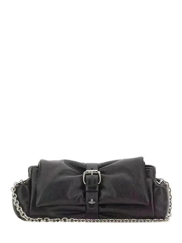 VIVIENNE WESTWOOD Hazel Treasure Clutch - Black
