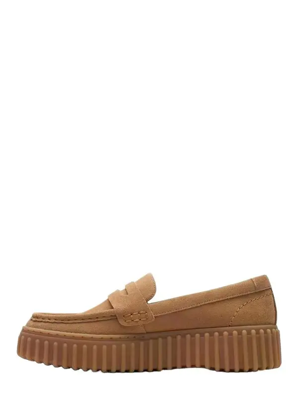 Clarks Torhill Penny Loafers - Neutrals