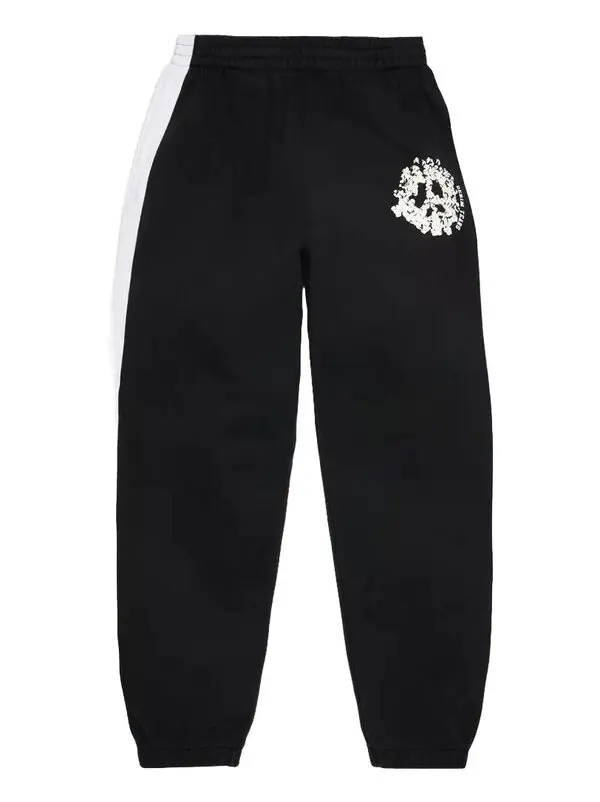 DENIM TEARS U-paneled Track Pants - Black