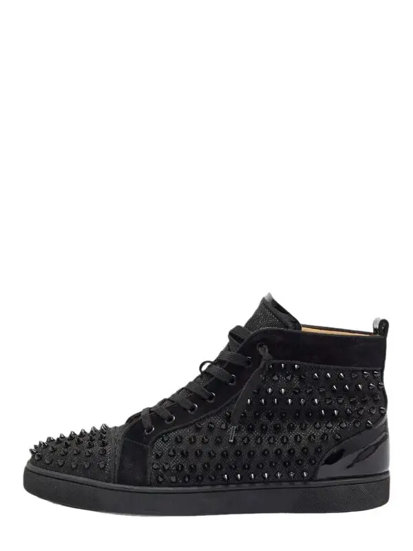 CHRISTIAN LOUBOUTIN Louis Spikes Sneakers - Black