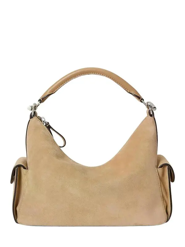 Ralph Lauren Suede Tote Bag - Neutrals