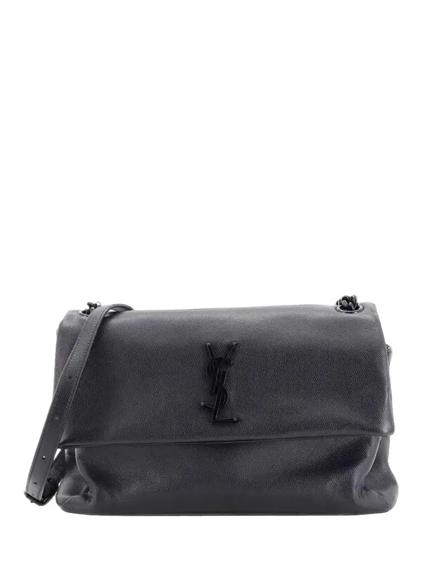 Saint Laurent West Hollywood Shoulder Bag Leather Medium - Black