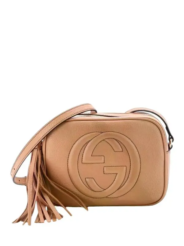 Gucci Soho Disco Leather Small Crossbody Bag - Neutrals