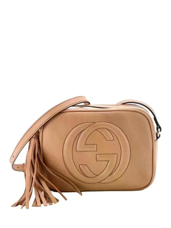 Gucci Soho Disco Leather Small Crossbody Bag - Neutrals
