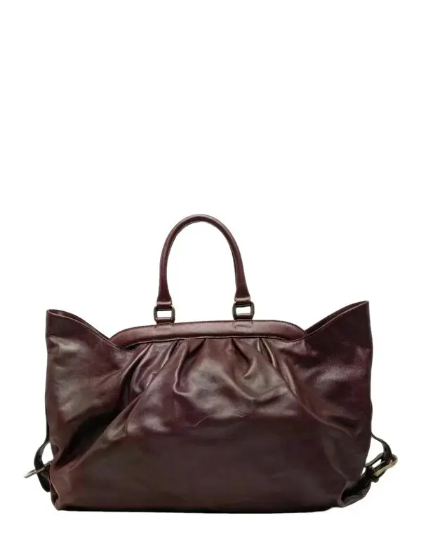 Fendi Doctor B Handbag - Red