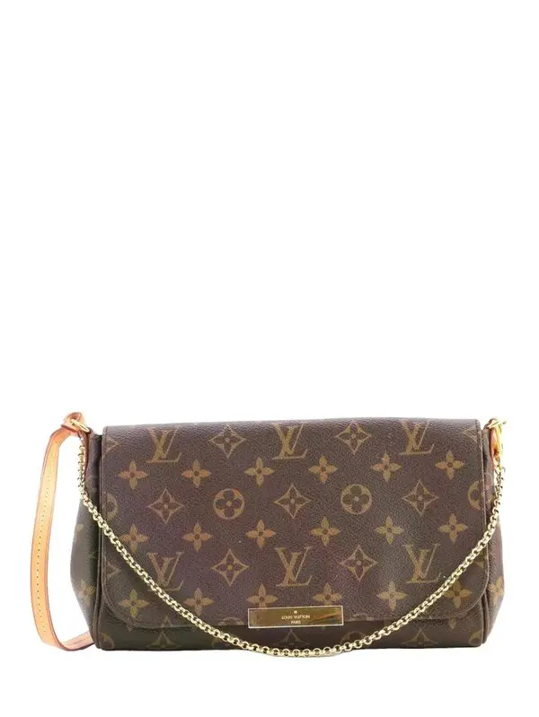 LOUIS VUITTON Monogram Canvas Mm Crossbody Bag - Brown