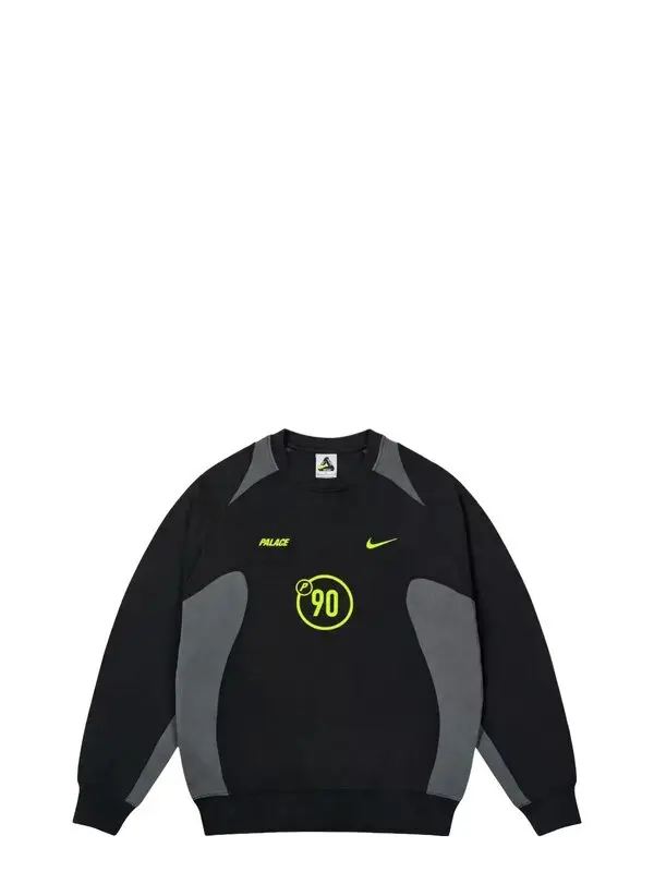 PALACE X Nike Total P90 Logo-print Sweater - Black