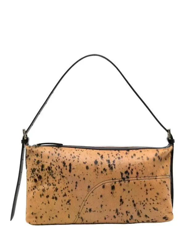 ATP ATELIER Animal-print Leather Shoulder Bag - Neutrals