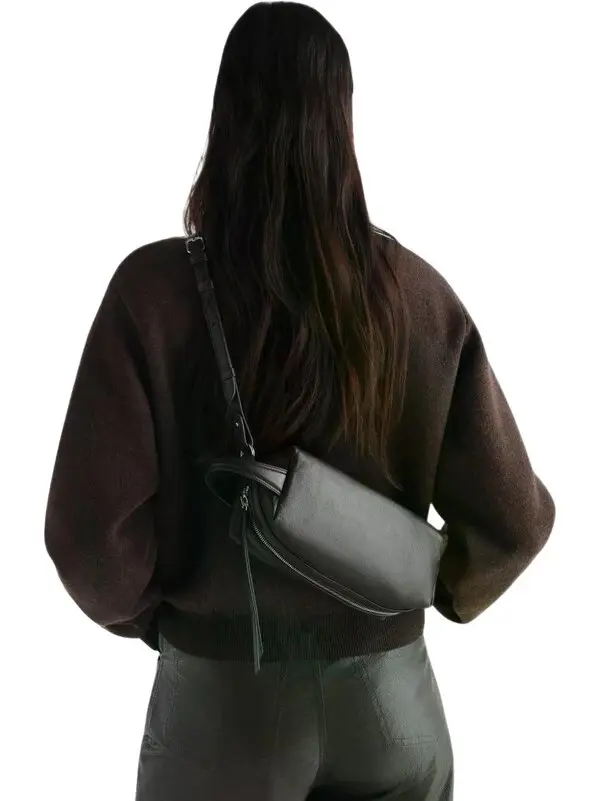 LEMAIRE Small Care Bag In Nappa Lambskin - Brown