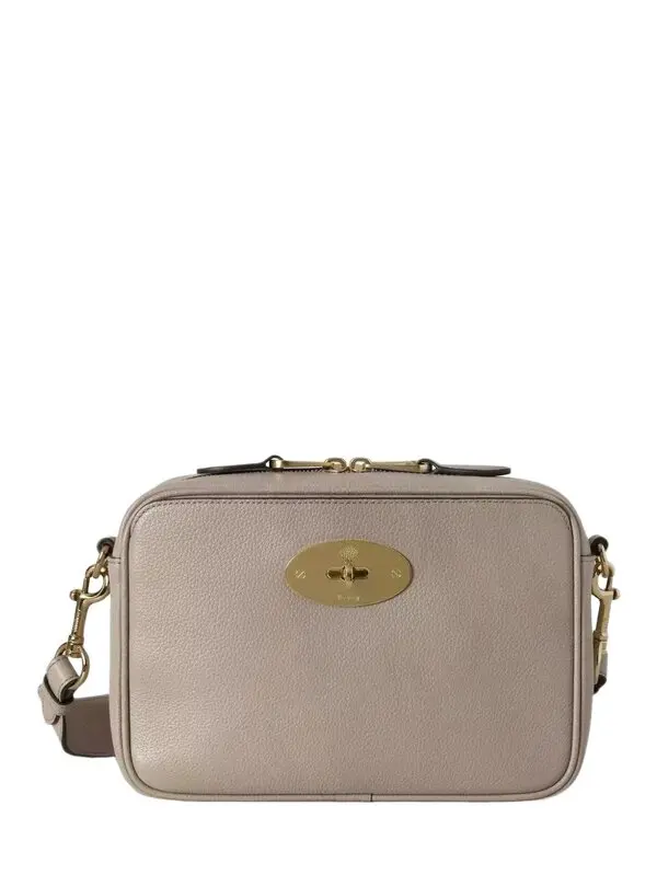 Mulberry Small Darley Grained Leather Cross Body Bag - Grey