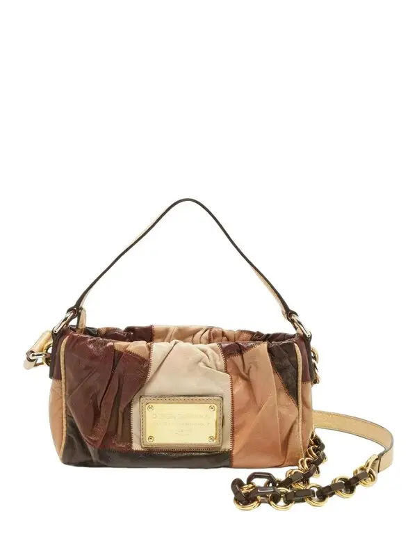 Dolce & Gabbana Miss Night And Day Patchwork Tote Bag - Brown
