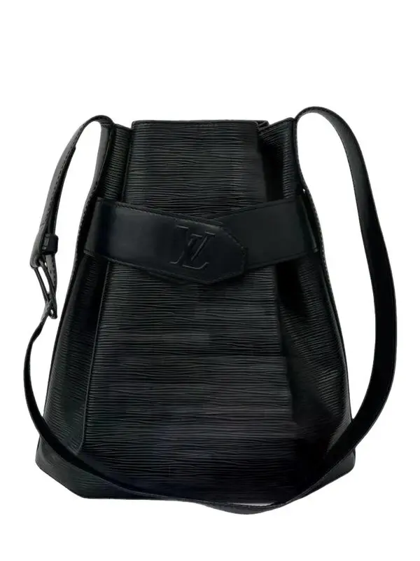 LOUIS VUITTON Epi Sac D'epaule Pm Bucket Bag - Black