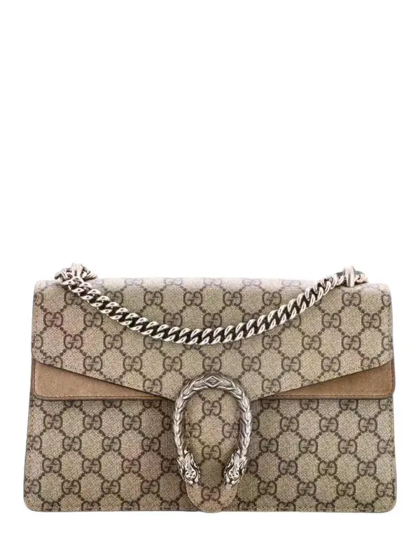 Gucci Dionysus Gg Coated Canvas Shoulder Bag - Brown