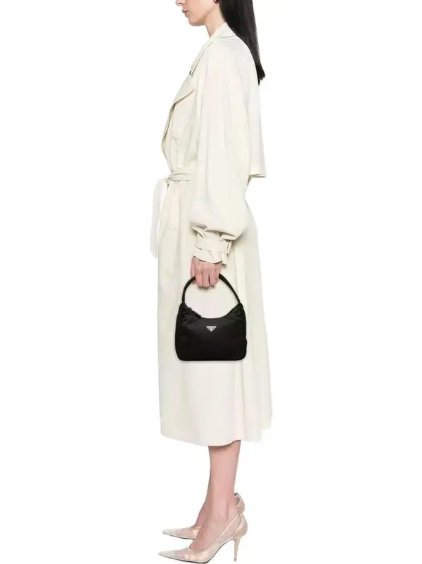 Prada Mini Tessuto Sport Shoulder Bag - Black