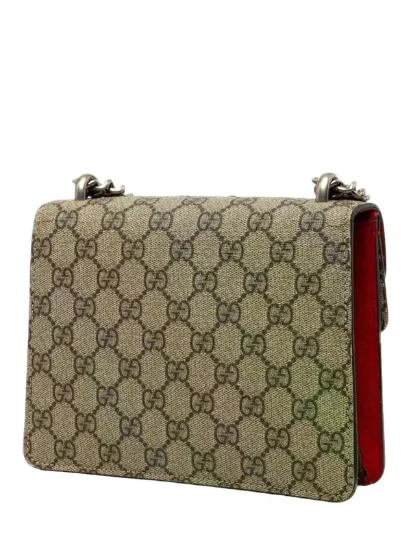 Gucci Gg Supreme Dionysus Crossbody Bag - Red