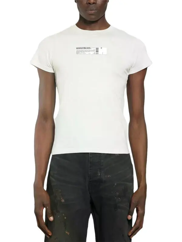 ALEXANDER DIGENOVA Graphic-print Cotton T-shirt - White