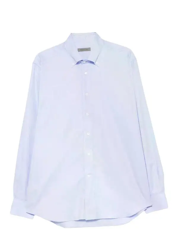 Corneliani Button-down Collar Shirt - Blue