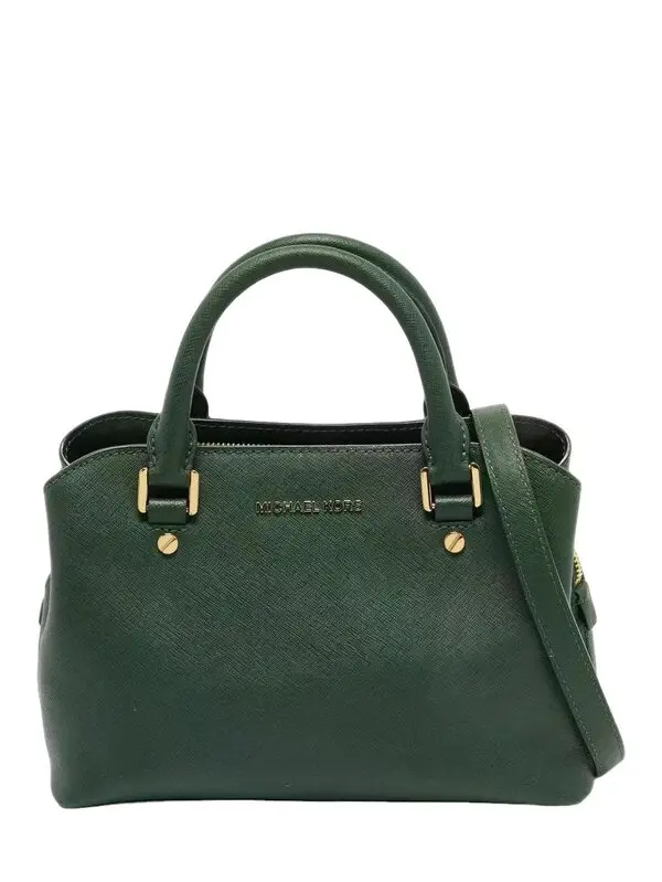 Michael Kors Savannah Saffiano Tote Bag - Green
