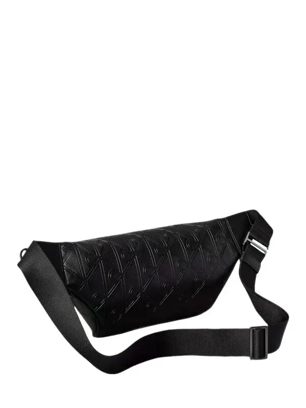Calvin Klein Embossed Belt Bag - Black
