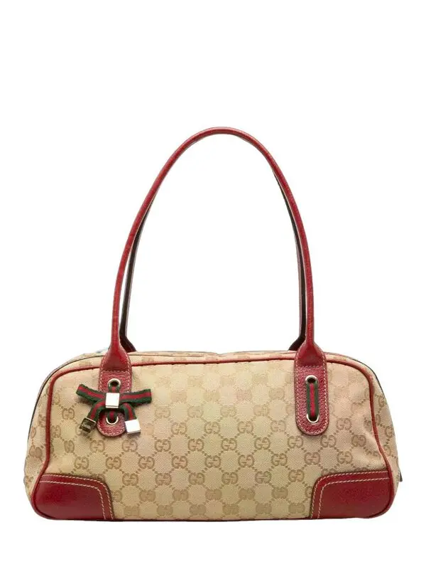 Gucci Gg Canvas Princy Shoulder Bag - Neutrals