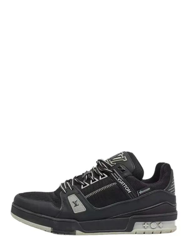 LOUIS VUITTON Trainer Lace-up Sneakers - Black