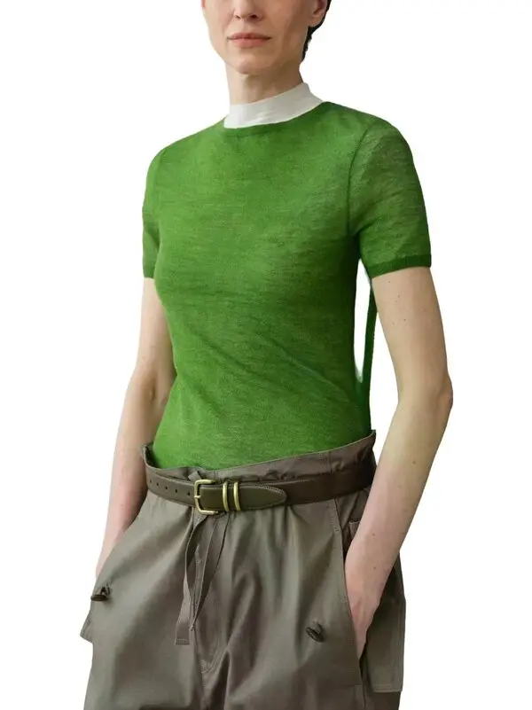 LESS Knitted Top - Green