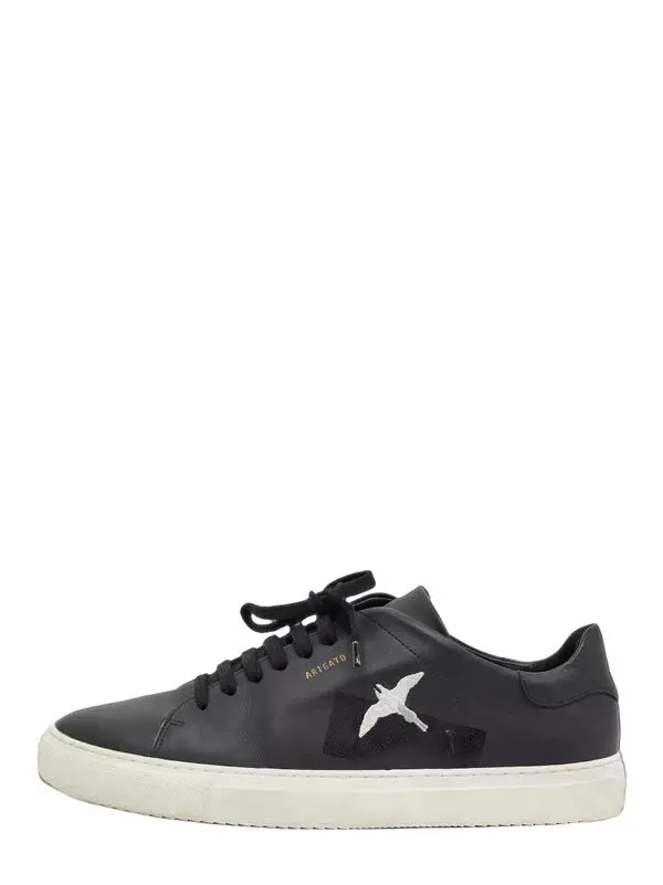 Axel Arigato Clean 90 Sneakers With Bird Motif - Black