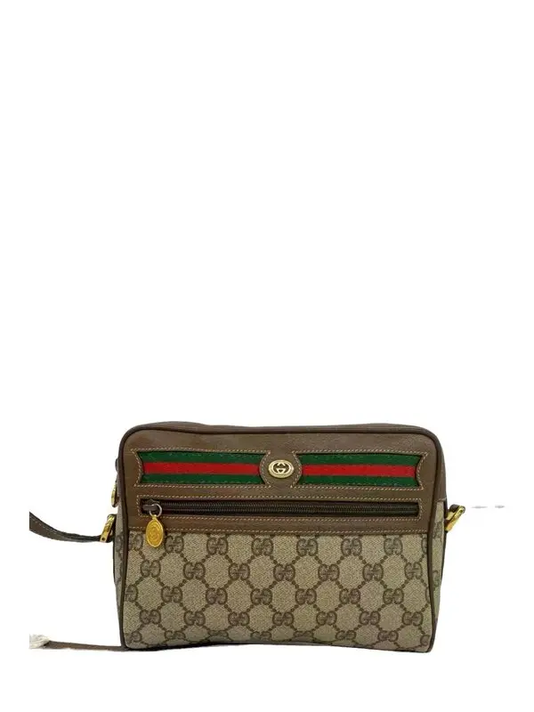 Gucci 20th Century Gg Supreme Web Crossbody Bag - Neutrals