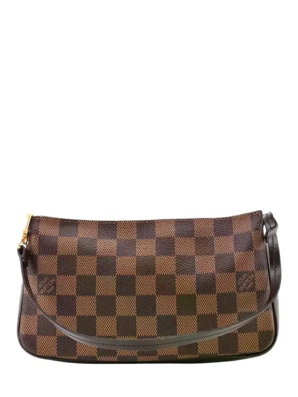 LOUIS VUITTON Navona Pochette Accessoires Damier Clutch Bag - Brown