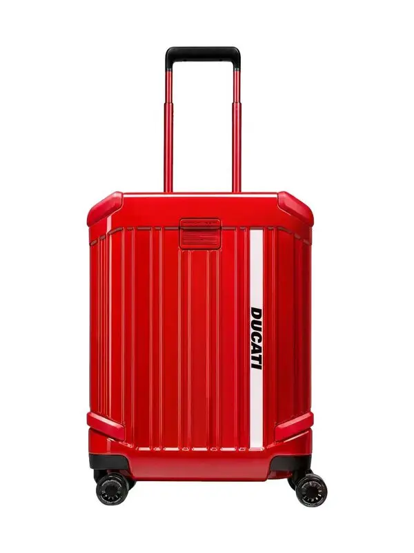 PIQUADRO X Ducati Logo-print Suitcase - Red