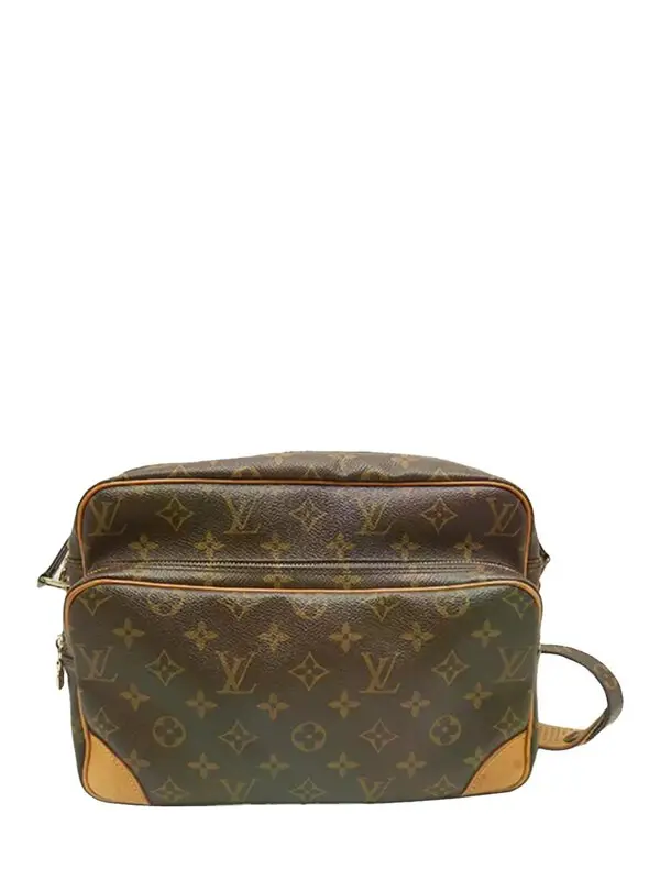 LOUIS VUITTON 2003 Monogram Nil Crossbody Bag - Brown