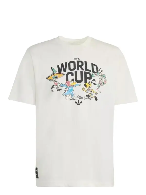 Adidas Fifa World Cup 26™ Group Mascot T-shirt - Neutrals