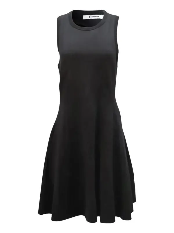 Alexander Wang T Fit And Flare Dress - Black