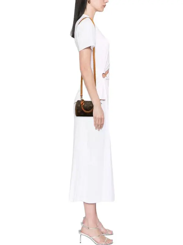 LOUIS VUITTON 1994 Monogram Mini Speedy Hl Satchel - Brown