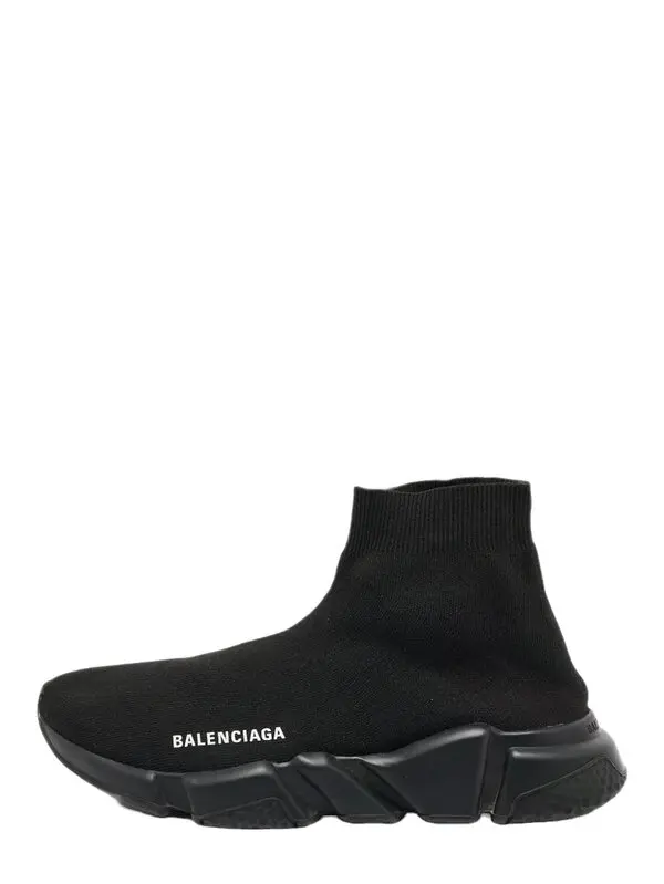 Balenciaga Speed Trainer Slip-on Sneakers - Black