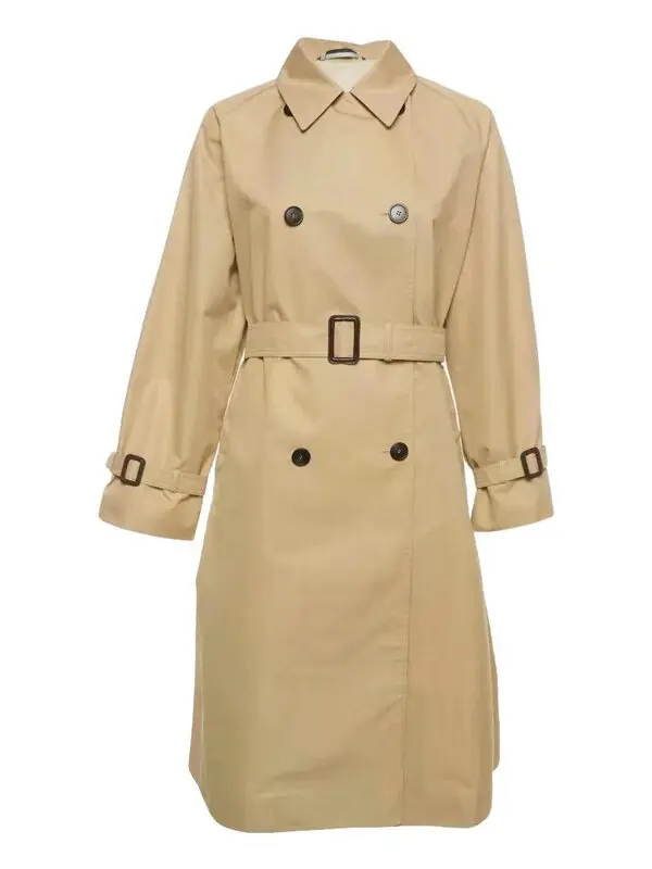 Max Mara Double-breasted Trench Coat - Neutrals