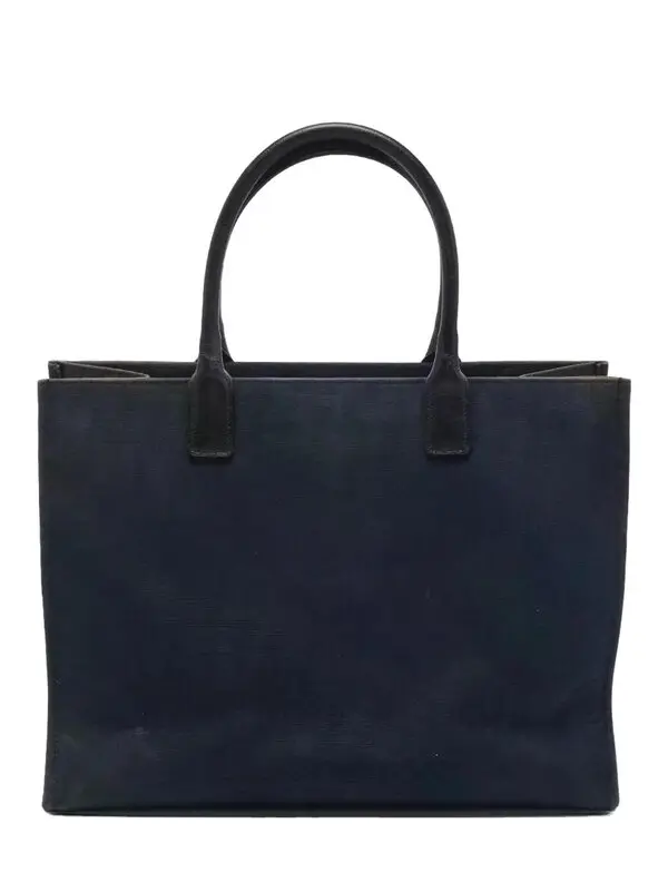Versace La Medusa Embossed Tote Bag - Black