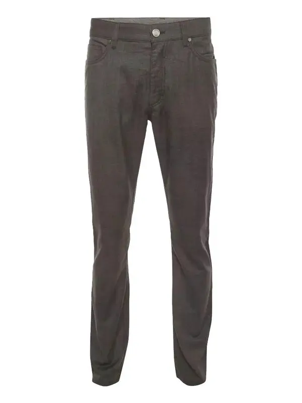 Ermenegildo Zegna Straight-leg Trousers - Grey