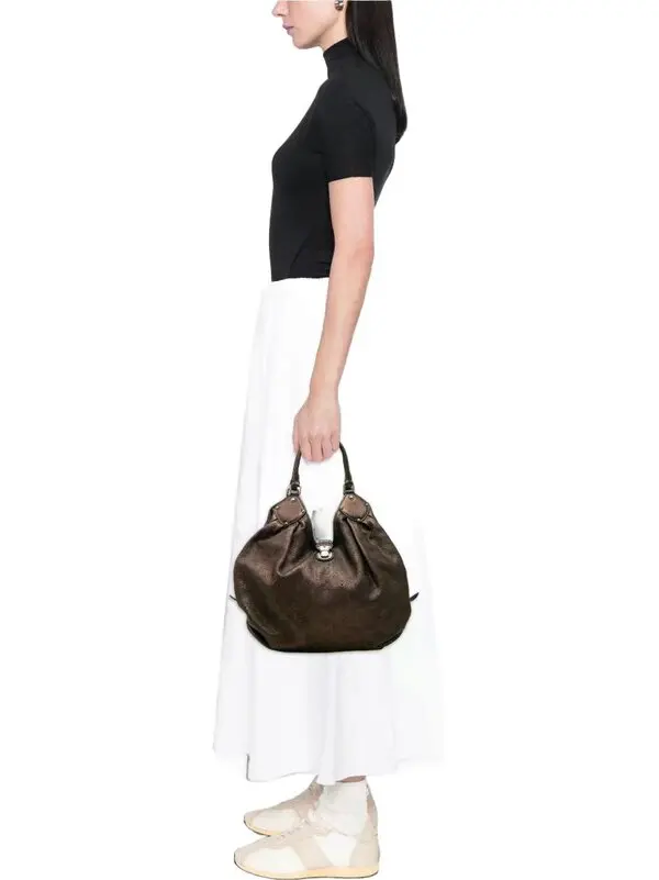 LOUIS VUITTON Mahina Xl Hobo Bag - Brown