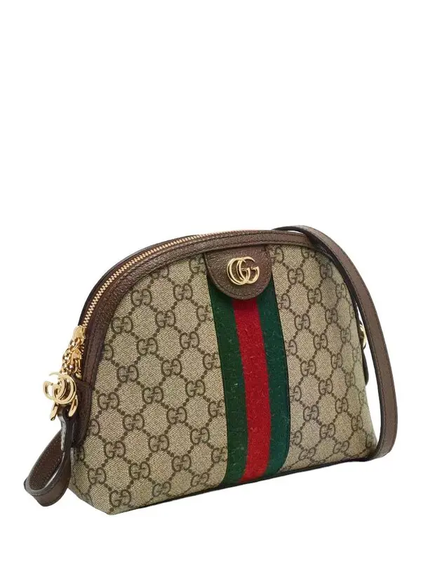 Gucci Ophidia Gg Supreme Shoulder Bag - Neutrals