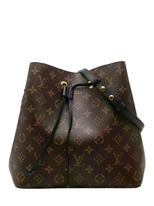 LOUIS VUITTON Monogram Neonoe Mm Bucket Bag - Brown