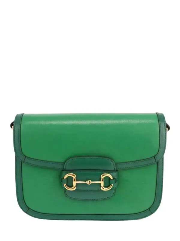 Gucci 1955 Horsebit Shoulder Bag - Green
