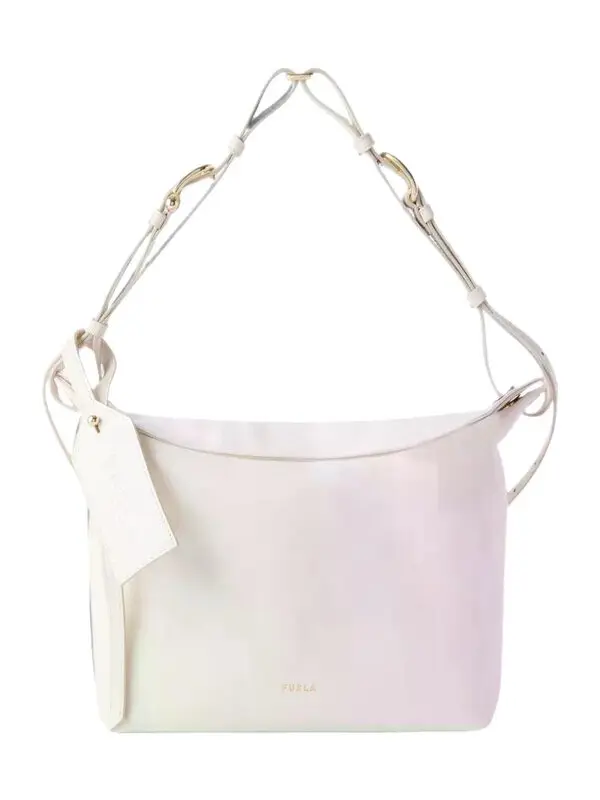 Furla Leather Shoulder Bag - Neutrals