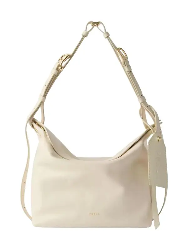 Furla Leather Shoulder Bag - Neutrals