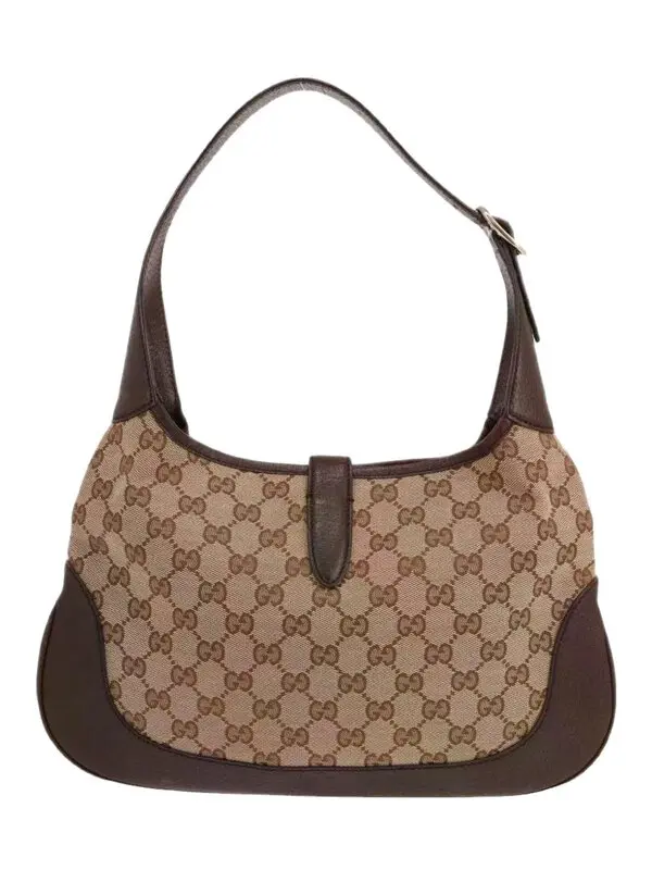 Gucci Jackie Gg Supreme Hobo Bag - Neutrals