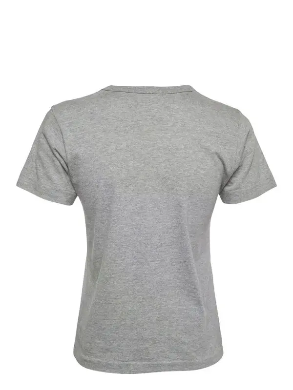 Comme Des Garçons Appliqué Logo T-shirt - Grey