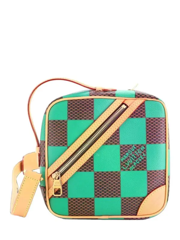 LOUIS VUITTON Damier Pop Chess Messenger Bag - Green