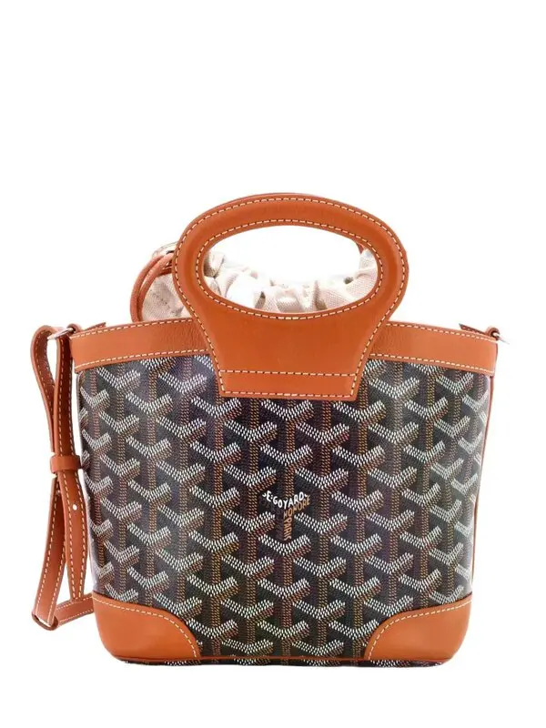 Goyard Beluga Mini Tote Bag In Coated Canvas - Brown