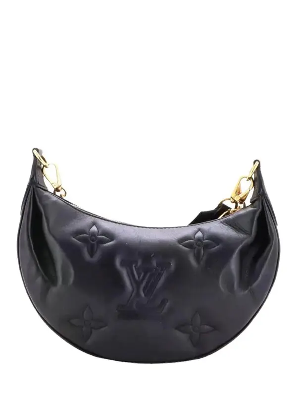 LOUIS VUITTON Bubblegram Leather Shoulder Bag - Black