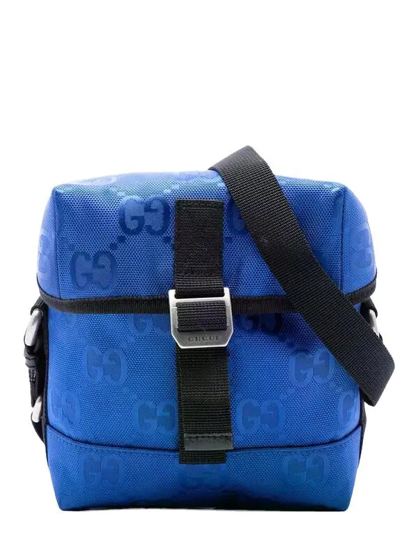 Gucci Off The Grid Gg Econyl Messenger Bag - Blue